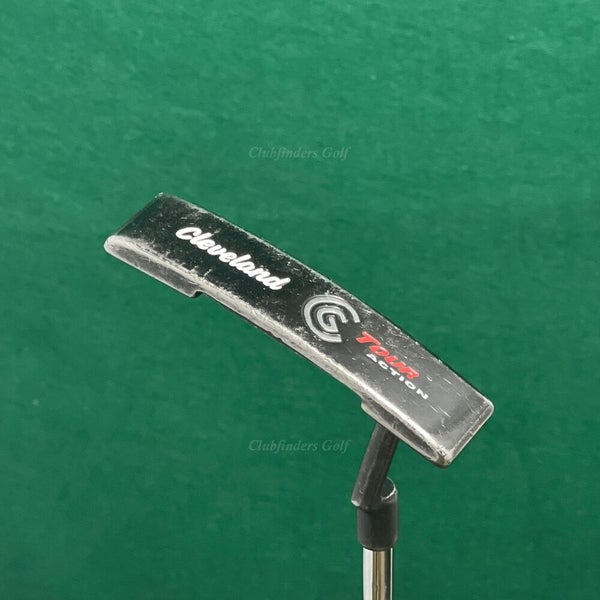 Cleveland Tour Action Black 34" Plumbers-Neck Putter Golf Club ...