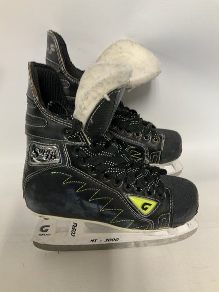 Used Graf Supra 735 Junior 03.5 Ice Hockey Skates | SidelineSwap