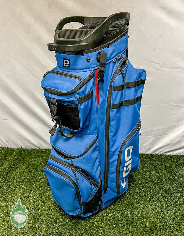 Used Nike Performance Hybrid 14 Way Golf Stand Bag No Carry Strap Sidelineswap