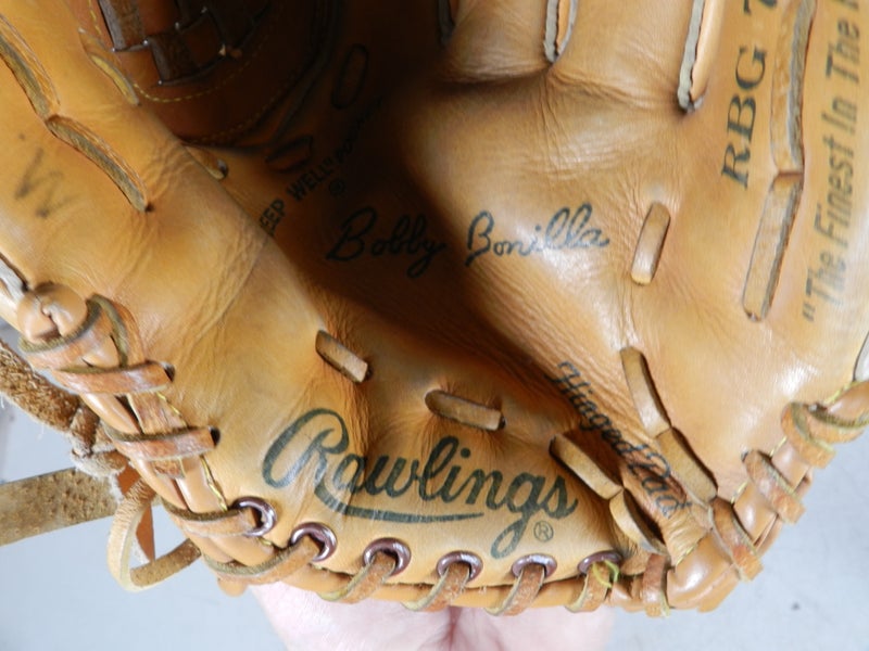 Rawlings RBG 70 Genuine Leather Baseball Glove 11.5" RHT Bobby Bonilla ...