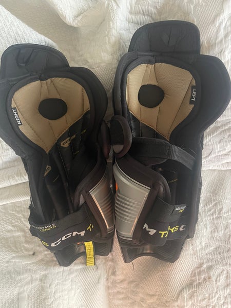 Intermediate CCM 12" ASV Pro Shin Pads | SidelineSwap | Buy and Sell on ...