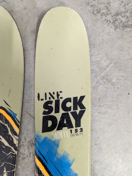 Line Sick Day Shorty 152 cm With Bindings Max Din 11 | SidelineSwap ...