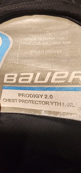 Used Large/Extra Large Bauer Prodigy Goalie Chest Protector ...