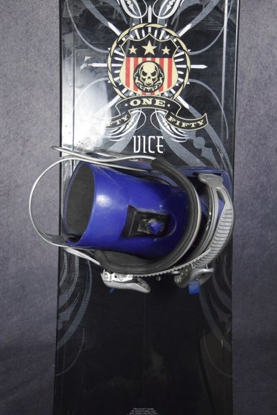 5150 VICE SNOWBOARD SIZE 150 CM WITH PLASMA LARGE BINDINGS ...