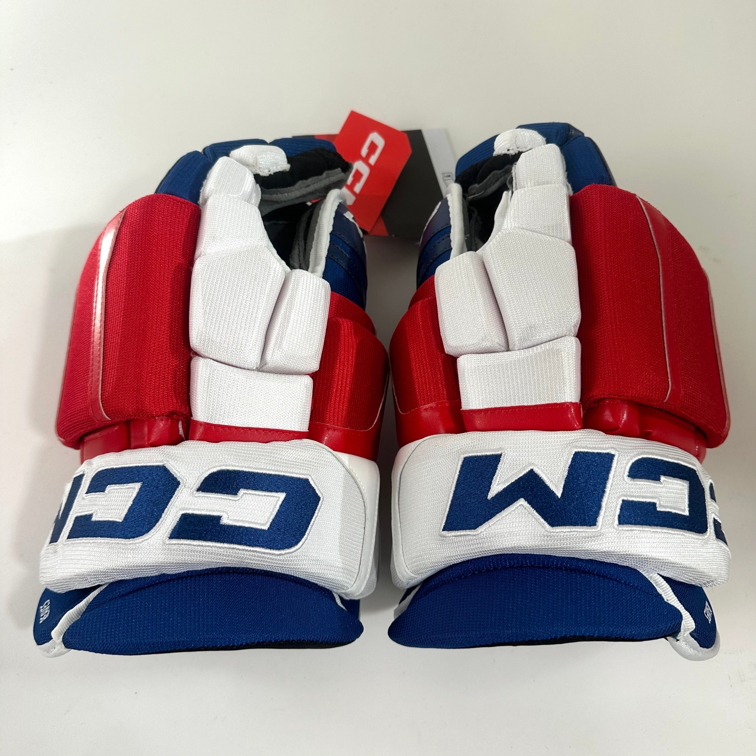 CCM supra, Pro Stock, hockey gloves, New York, rangers | SidelineSwap