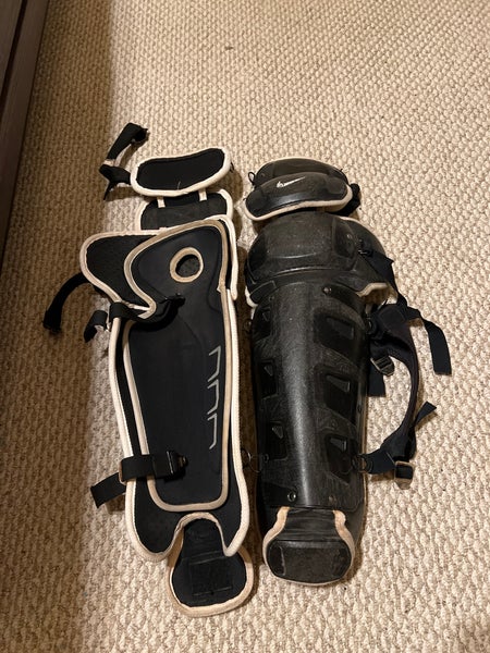 Nike catchers leg guards Adult 17 inch | SidelineSwap | Buy and Sell on ...