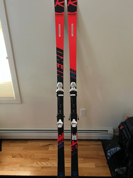 Used 2021 Rossignol 193 cm Racing Hero FIS GS Pro Skis With Bindings ...