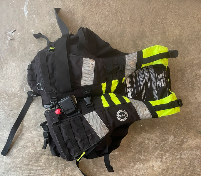 Mustang Universal Swift Water Rescue Vest, Type V SAR PFD ...