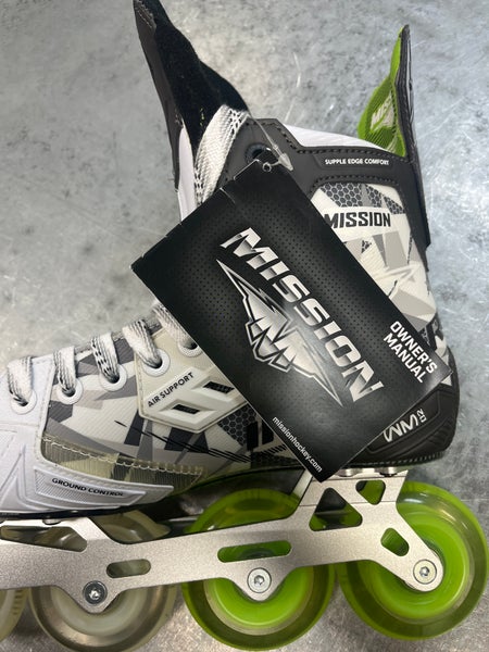 New Mission Regular Width Size 8 Inhaler WM02 Inline Skates ...