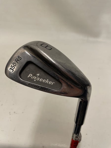 Used Pinseeker 350 Rs 8 Iron Regular Flex Steel Shaft Individual Irons ...