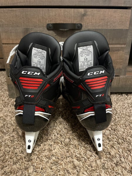 New CCM Regular Width Pro Stock Size 10 Jetspeed FT2 Hockey Goalie ...