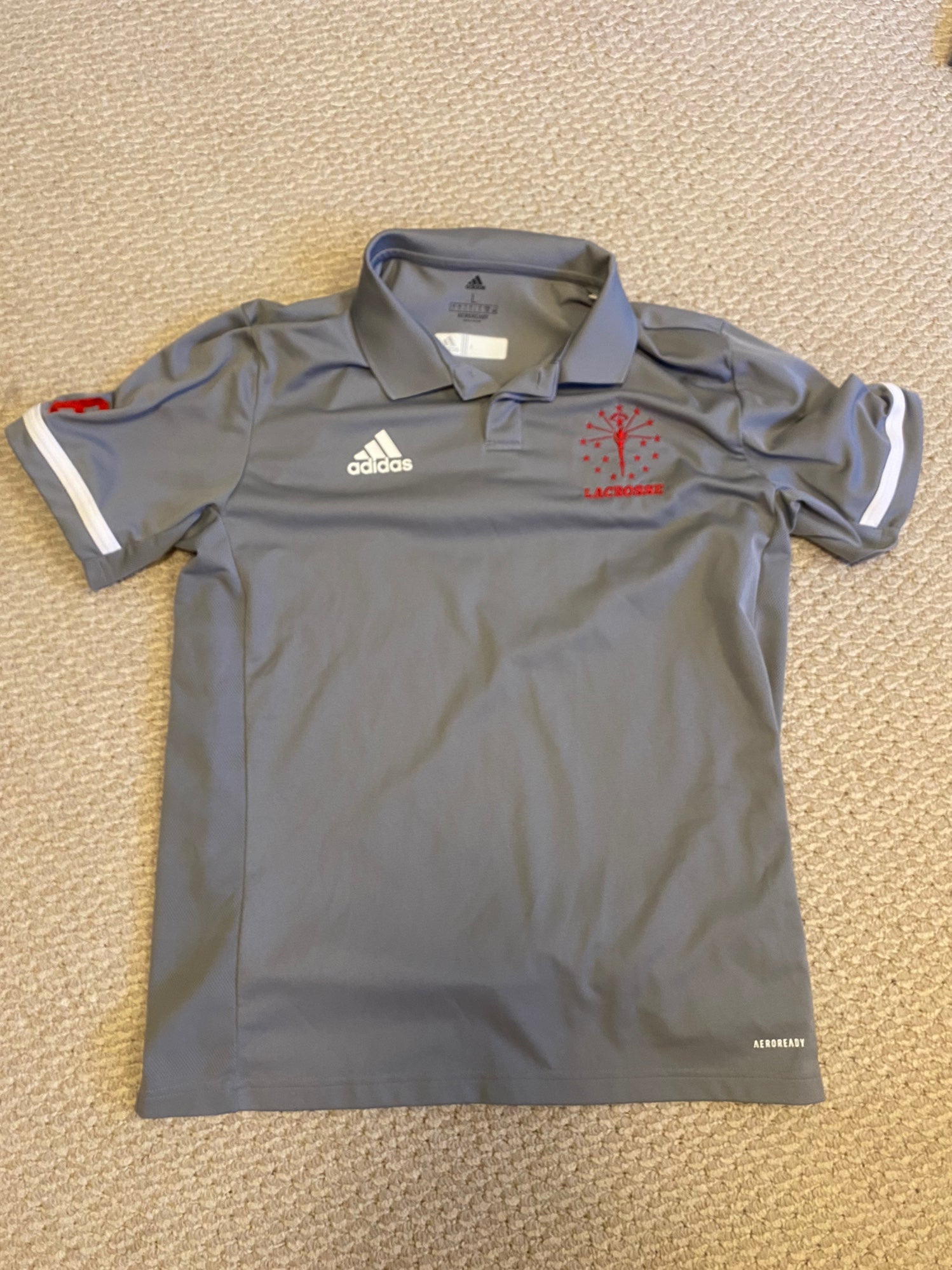 IU Lacrosse Polo L (Team Issued) | SidelineSwap