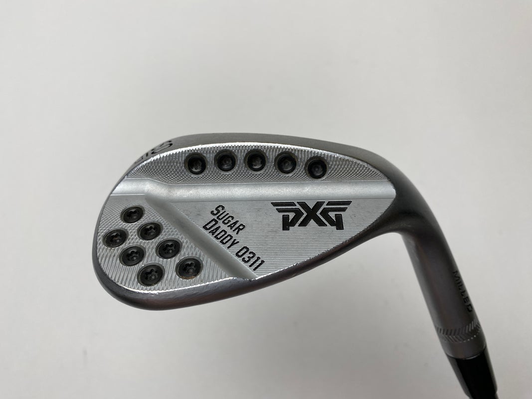PXG 0311 Sugar Daddy Milled Chrome Lob Wedge LW 64* 9 Recoil Dart F3 75g RH | SidelineSwap