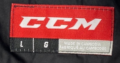 NEW CCM Lightweight Rink Suit Jacket, Black, Sr. Large | SidelineSwap ...