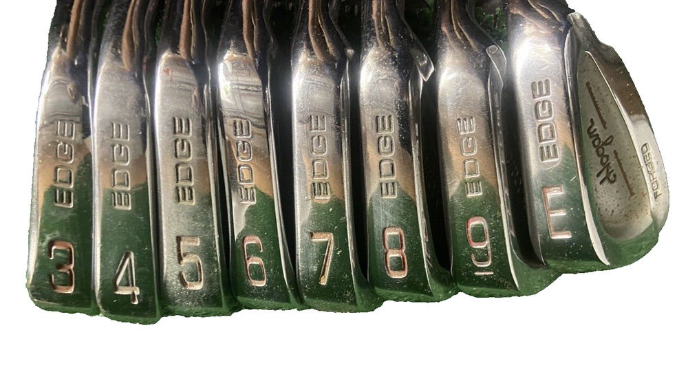 Ben Hogan Edge Forged Iron Set 3-PW RH Apex Gold 4 Stiff Graphite Original Grips | SidelineSwap