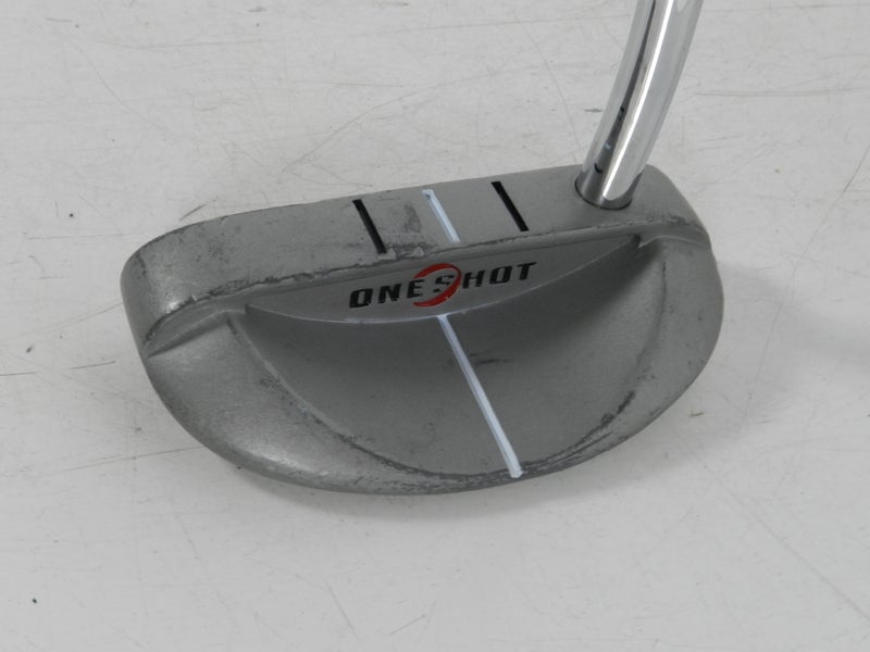 ONE SHOT Men's Golf Club Mallet Putter LEFT HANDED | SidelineSwap | Buy ...