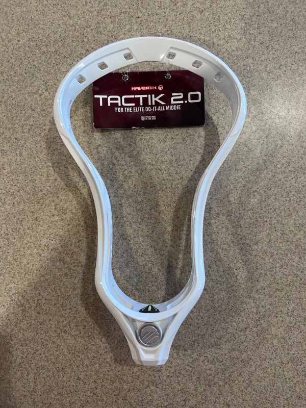New Maverik Tactik 3.0 Lacrosse Head with Hero 3.0 Complete mesh kit ...