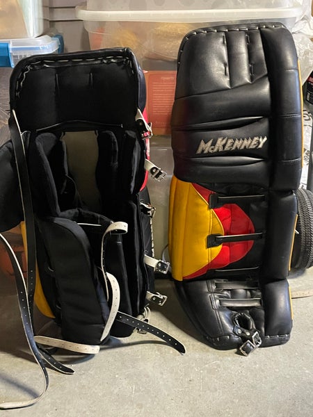 Kenesky and McKinney full goalie set canucks/kirk McLean tribute ...