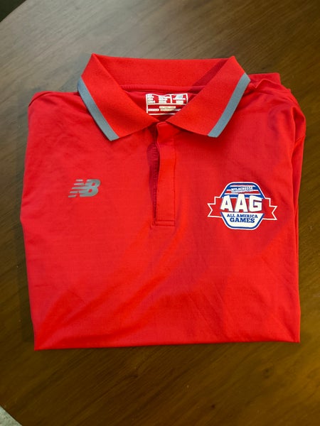 Men's New Balance AAG Polo | SidelineSwap | Buy and Sell on SidelineSwap