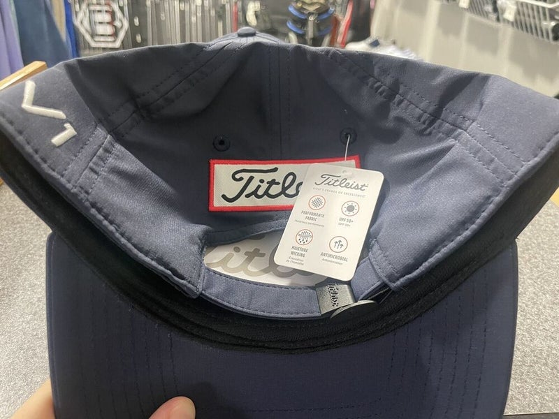 NEW Titleist Tour Performance 2022 Golf Hat Adjustable Cap - NAVY BLUE ...