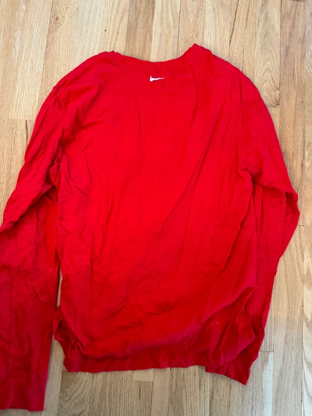 Red RPI Lacrosse Long-Sleeve Shirt | SidelineSwap | Buy and Sell on ...