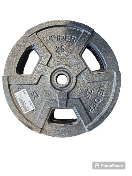 Used Weider 25 Lb Standard Plate Sets | SidelineSwap