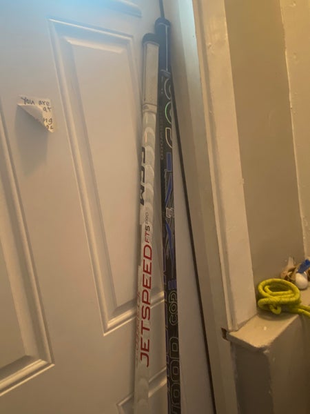 Ccm jet speed ft5 pro stick (Limited Edition White) | SidelineSwap ...
