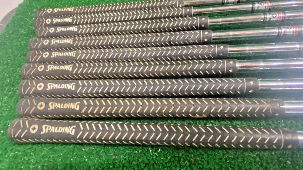 Spalding Super Flite II Iron Set 2-PW RH Accu-Flex KN300 Regular Steel ...