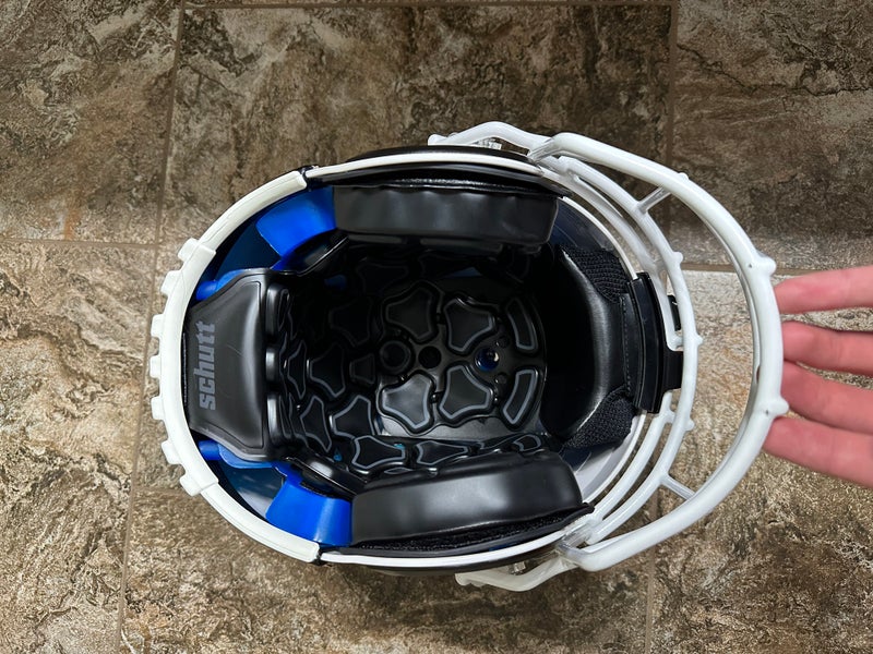 Schutt F7 LX1 Youth Football Helmet Face Mask Included Color: White ...