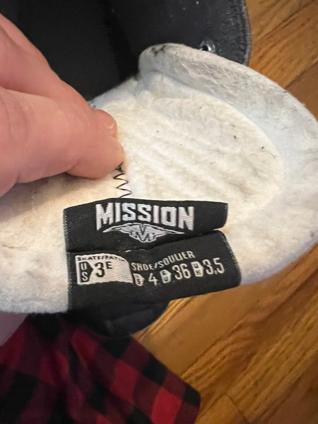 Used Mission Regular Width Size 3 Inhaler DS7 Inline Skates ...