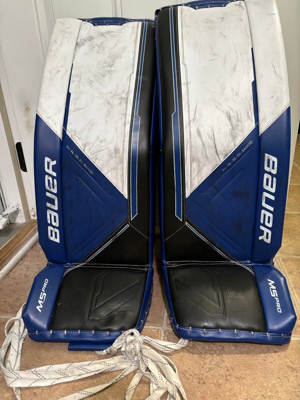 Bauer Supreme M5 Pro Goalie Leg Pads | New and Used on SidelineSwap