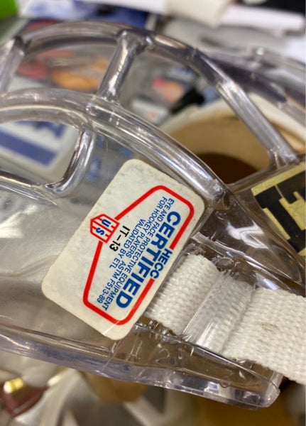 Vintage Cooper SK2000 with Itech II type 1 clear shield bubble I-tech ...