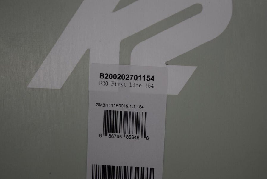 NEW K2 FIRSTLITE SNOWBOARD SIZE 154 CM WITH CHANRICH LARGE BINDINGS ...
