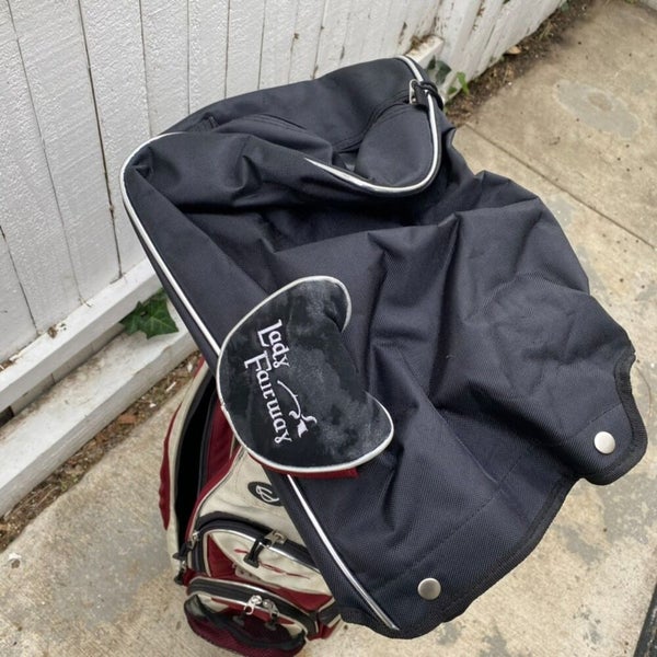 Lady Fairway Golf Bag With 14 Way Divider System, Rain Hood and Putter ...
