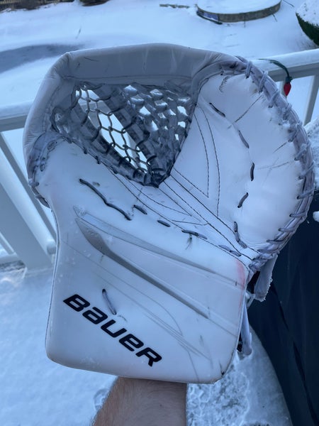Bauer Hyperlite 2 Goalie Glove Skate Lace Pocket | SidelineSwap | Buy ...