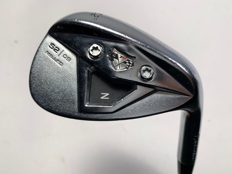 Taylormade Rac TP Z Groove Chrome Gap Wedge GW 52* 9 Bounce KBS Wedge ...