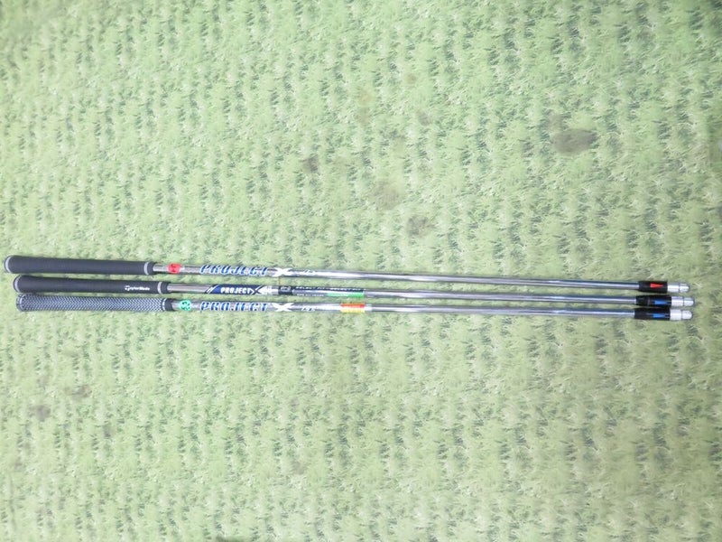 TAYLORMADE FITTING CART / DEMO Iron Shafts - Lot of 3 Shafts ...