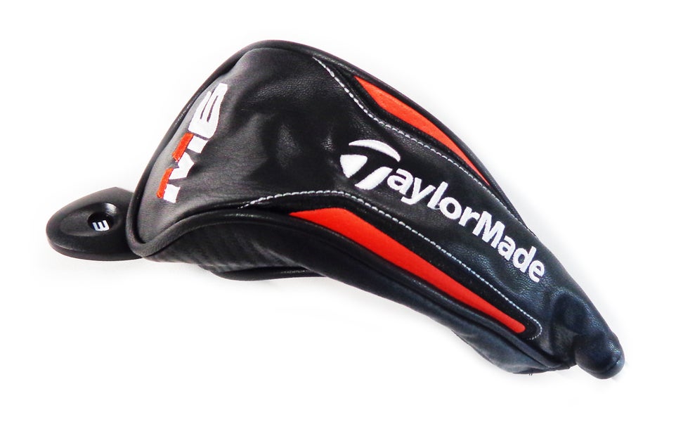 NEW TaylorMade M6 Black/White/Blood Orange Hybrid Headcover ...