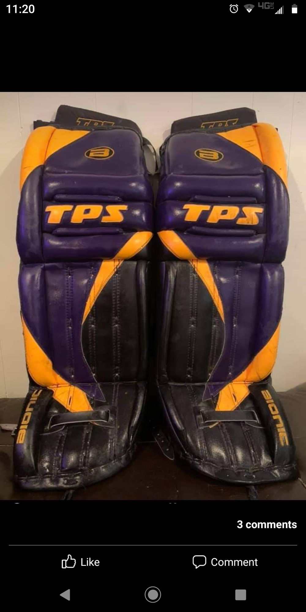 31" TPS Bionic Goalie Leg Pads | SidelineSwap