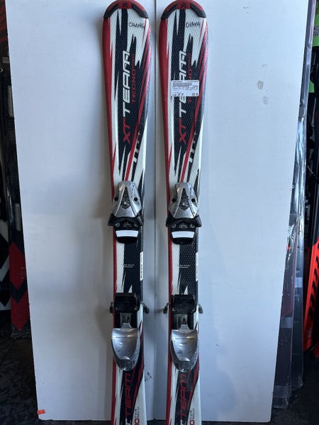 Used Tecno Pro Xt Team 100cm Dh Skis 100 Cm Boys' Downhill Ski Combo ...