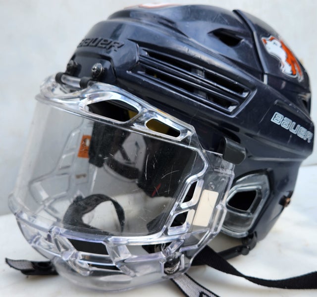 Used Medium Bauer Re-Akt 200 Helmet with Full Face Shield ...