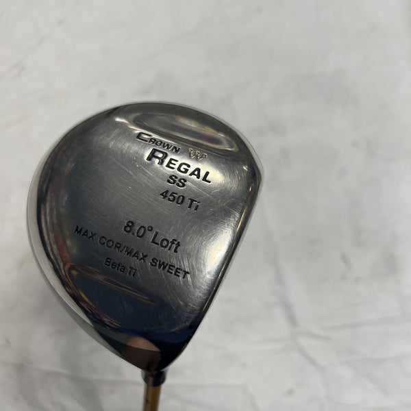 Used Crown Regal Regular Flex Graphite Shaft Drivers | SidelineSwap ...
