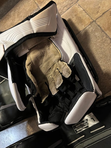 OHL Bauer Mach Goalie pads full set | SidelineSwap | Buy and Sell on ...