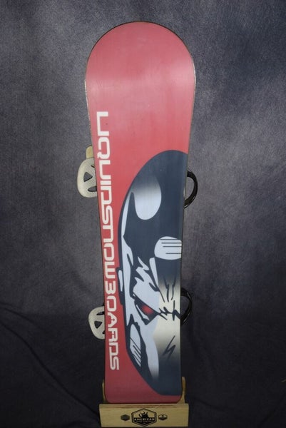 LIQUID HOT ROD SNOWBOARD SIZE 124 CM WITH BURTON SMALL BINDINGS ...