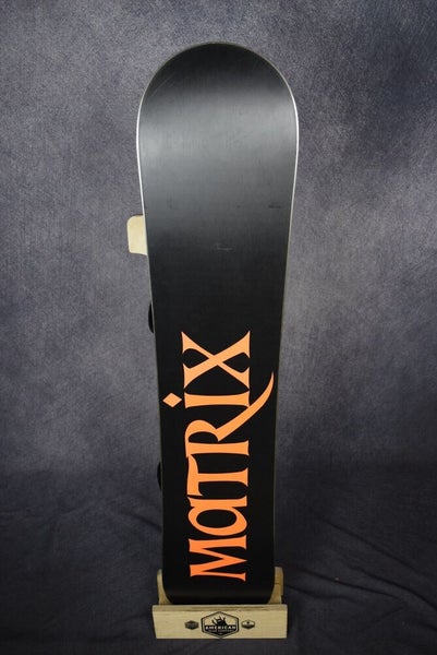 MATRIX VOODOO SNOWBOARD SIZE 120 CM WITH NEW CHANRICH SMALL BINDINGS ...