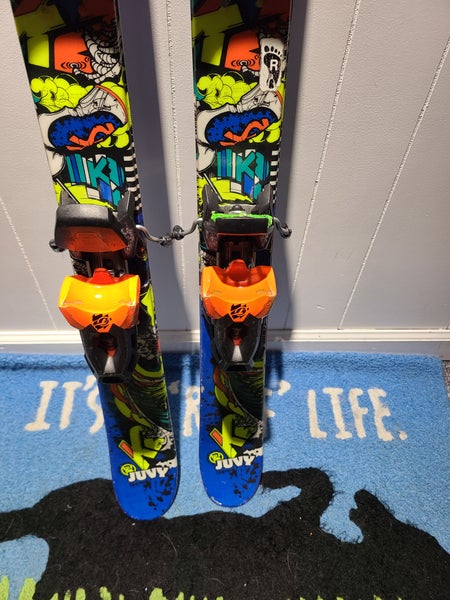 K2 Twin Tip 139 cm Juvy Skis With Tyrolia Bindings | SidelineSwap | Buy ...
