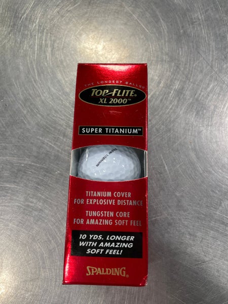 Used Top Flite Xl 2000 Super Titanium Golf Balls | SidelineSwap | Buy ...