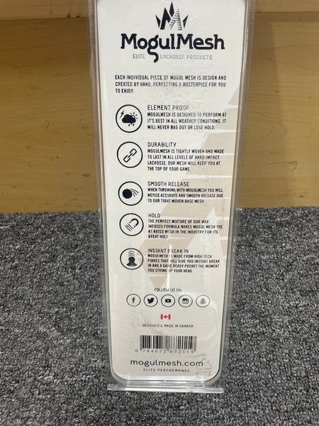 Mogul Mesh 15mm Semi soft Hand Dyes Waxed Mesh | SidelineSwap | Buy and ...