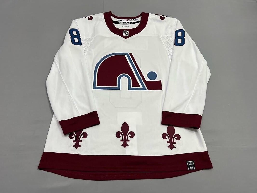 Colorado Avalanche 8 Cale Makar White Reverse Retro Ice Hockey Jersey ...