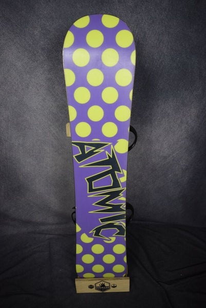 ATOMIC PIVOT SNOWBOARD SIZE 135 CM WITH NEW SALOMON MEDIUM BINDINGS ...